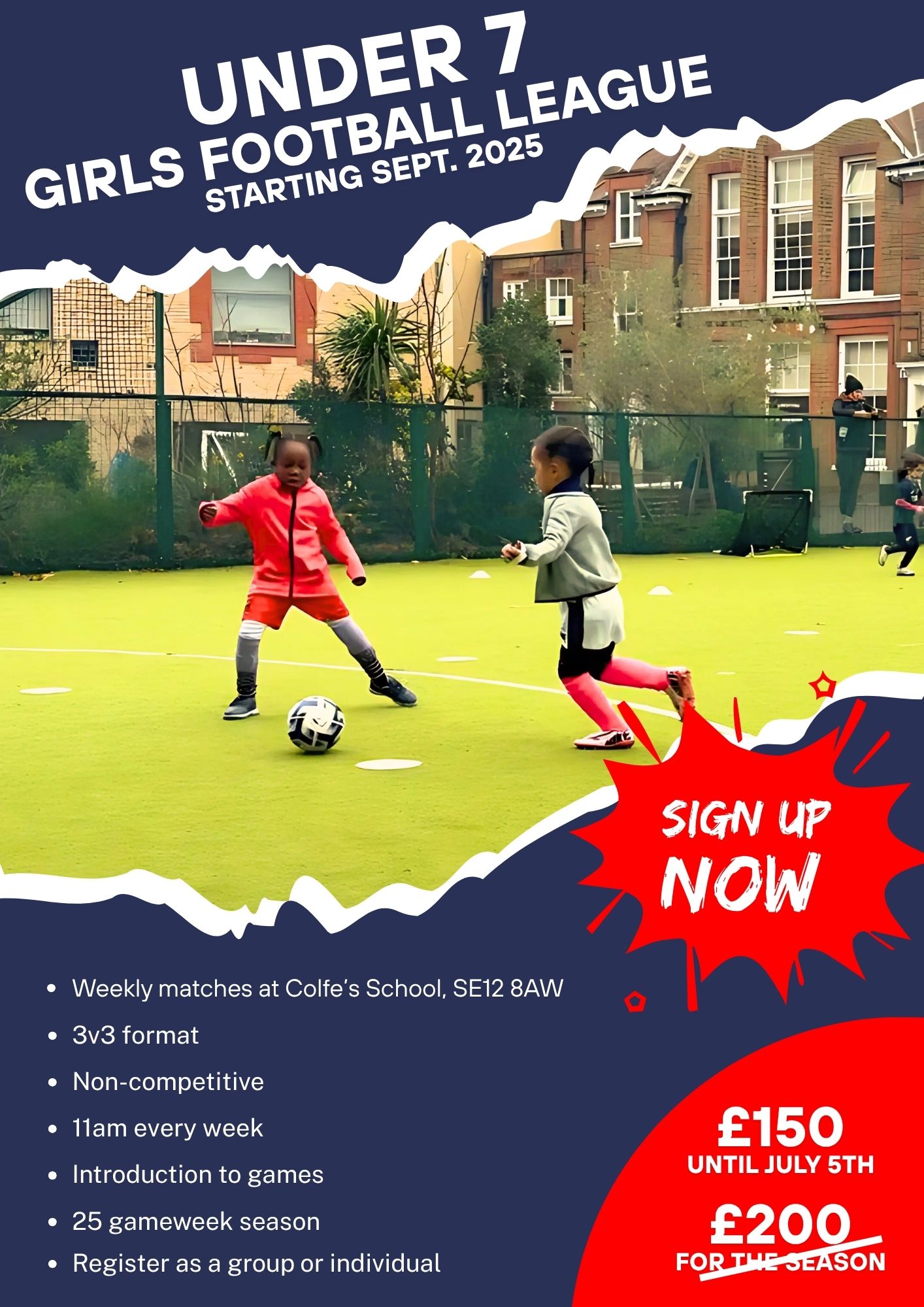 South London Girls Football Academy